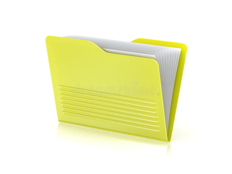 Folder stock illustration. Illustration of directory - 35381261