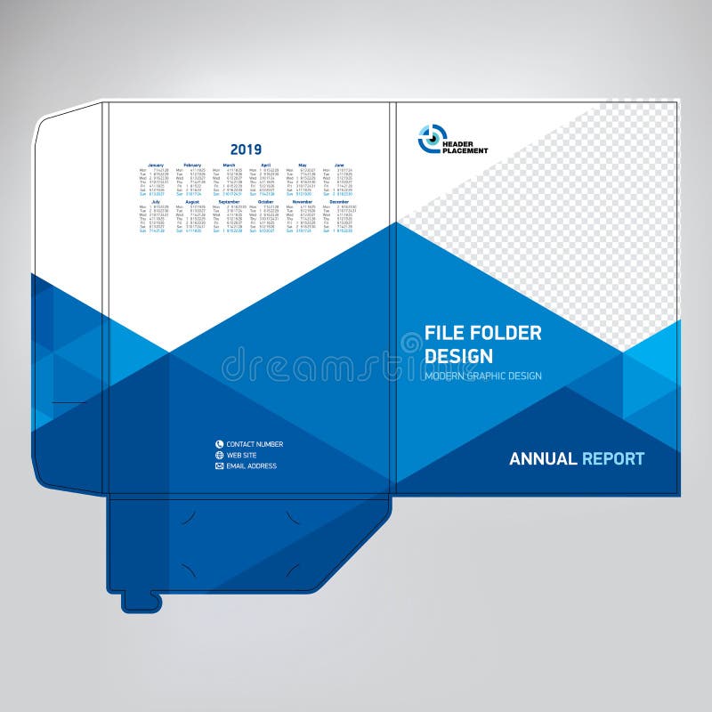 Folder Design, Cover for Catalogue, Brochures, Layout for Placement of ...