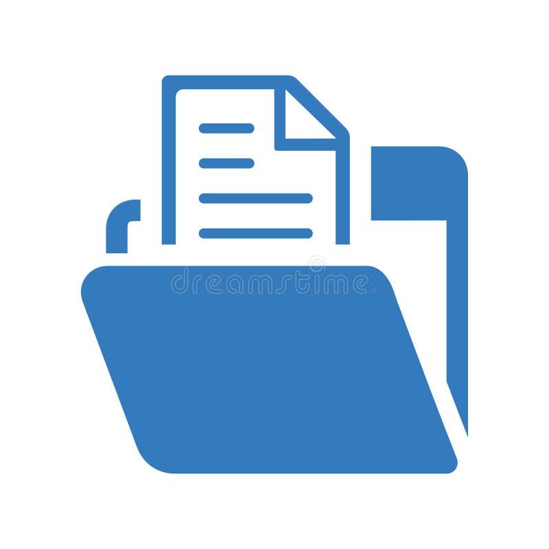 Documents Pen Blue Icon Stock Illustrations – 360 Documents Pen Blue ...