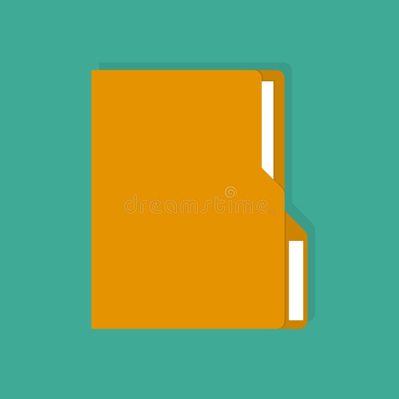 File Folder Icon Set. Design for App, Logo Stock Vector - Illustration ...