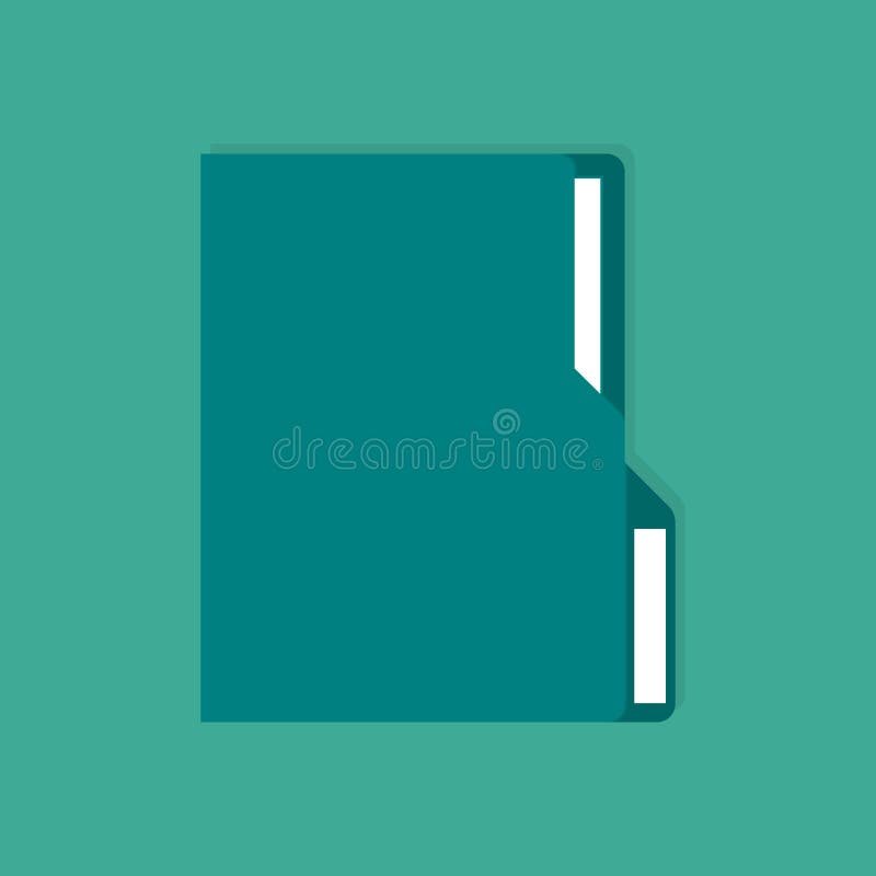 File Folder Icon Set. Design for App, Logo Stock Vector - Illustration ...