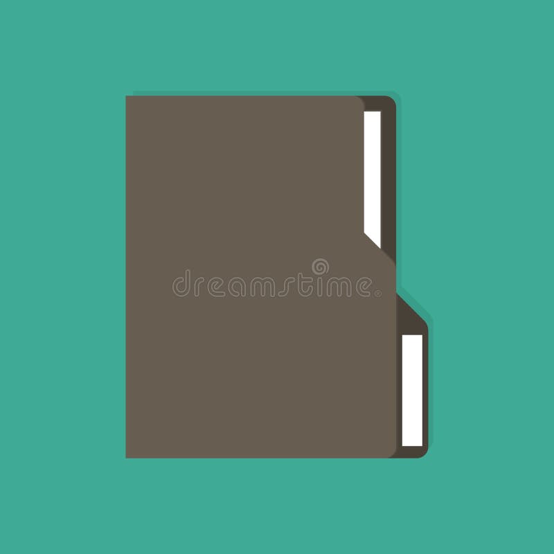 File Folder Icon Set. Design for App, Logo Stock Vector - Illustration ...