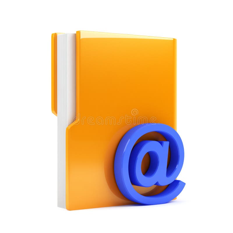 Folder Icon stock illustration. Illustration of concept - 2220411