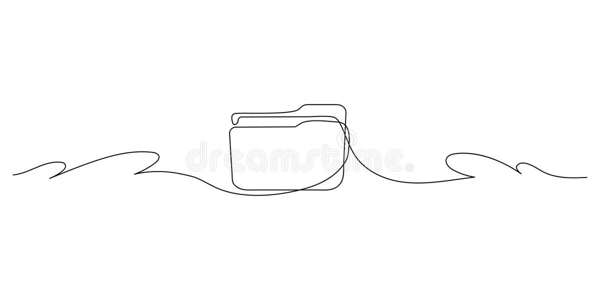 Line Drawing Folder Stock Illustrations – 3,515 Line Drawing Folder ...