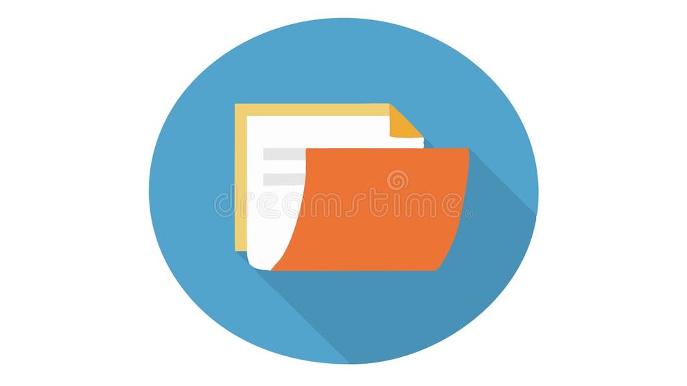 Folder Files Documents Office Organization, Vector Design Generative AI ...