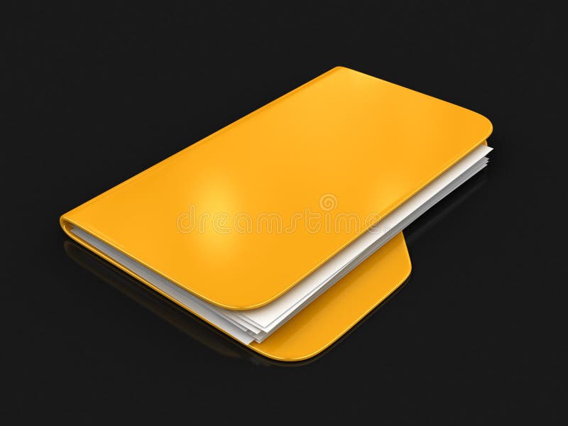 Folder with Files and Pencil (clipping Path Included) Stock ... Folder with Files and Pencil (clipping Path Included) Stock ...
