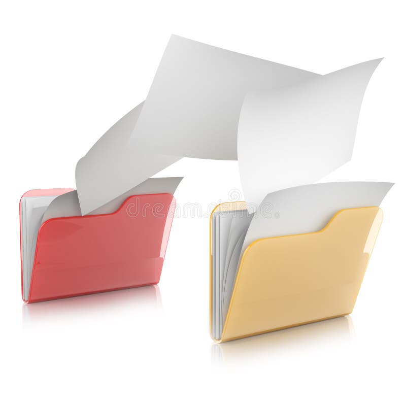 Folder with files stock illustration. Illustration of objects - 57810403 Folder with files stock illustration. Illustration of objects - 57810403