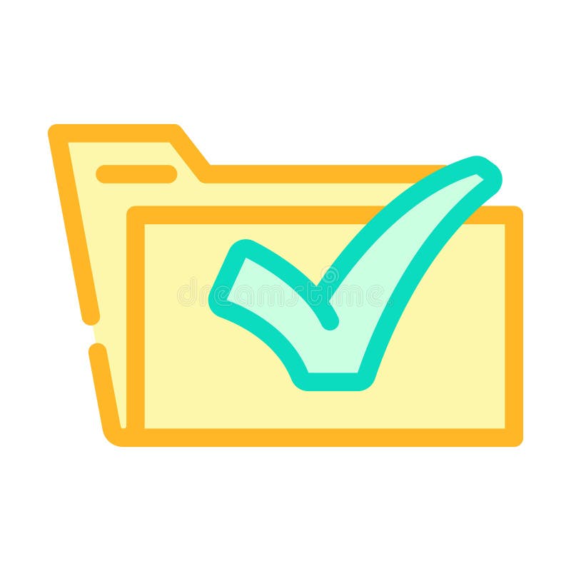 Folder with green arrow stock vector. Illustration of blue - 45566752