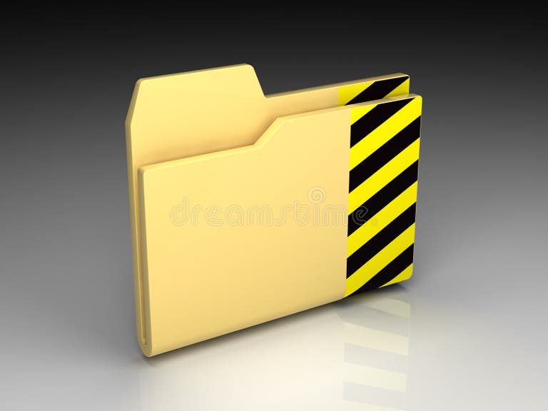Folder Icon Attention Stock Illustrations – 634 Folder Icon Attention ...