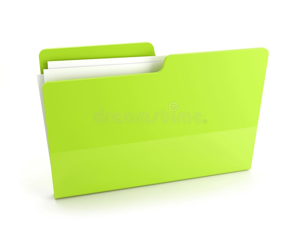Green Document Folder Icon Stock Illustrations – 5,315 Green Document ...