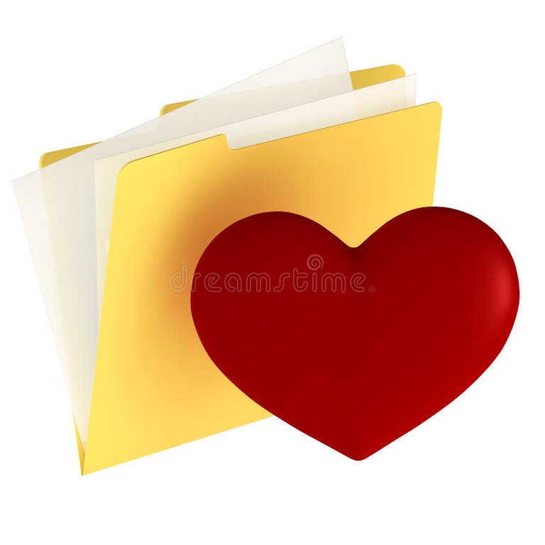 Folder Heart Stock Illustrations – 3,952 Folder Heart Stock ...