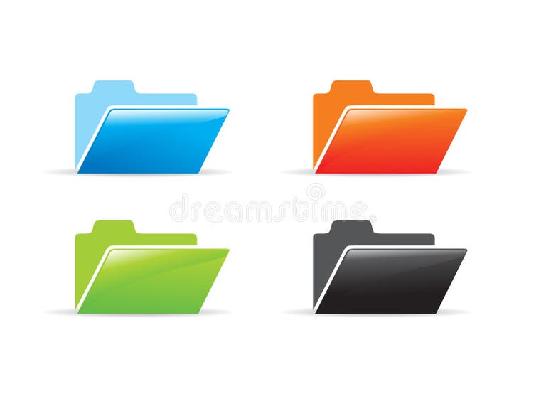 Folder Icon Work Stock Illustrations – 22,878 Folder Icon Work Stock ...