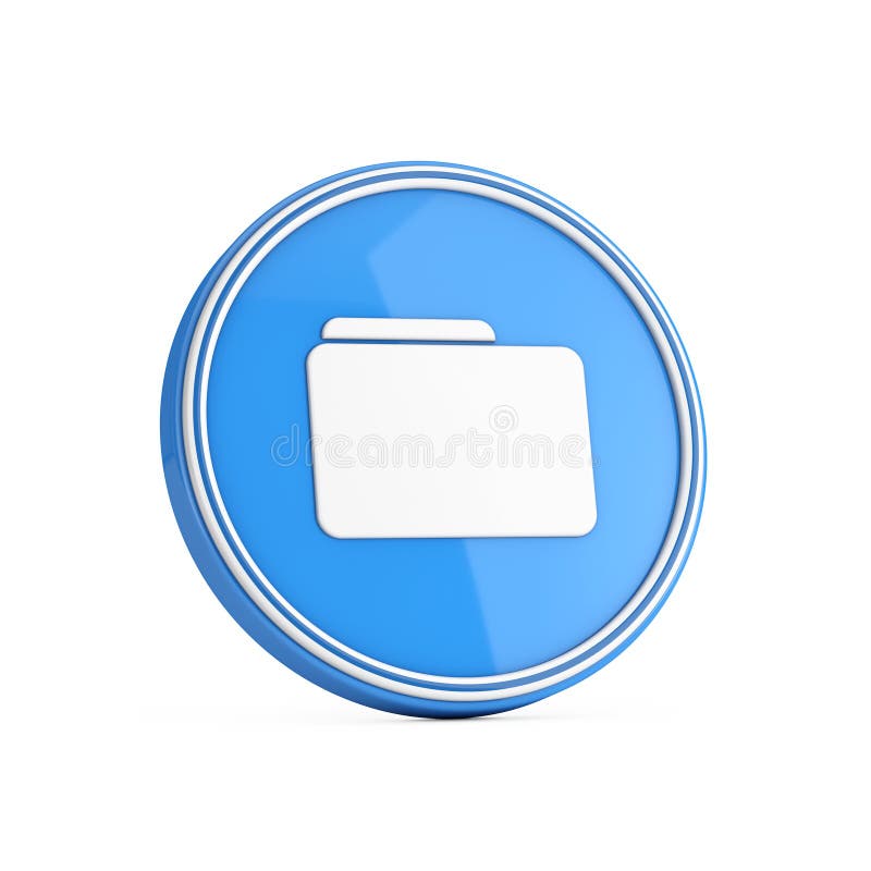 Folder Icon Blue