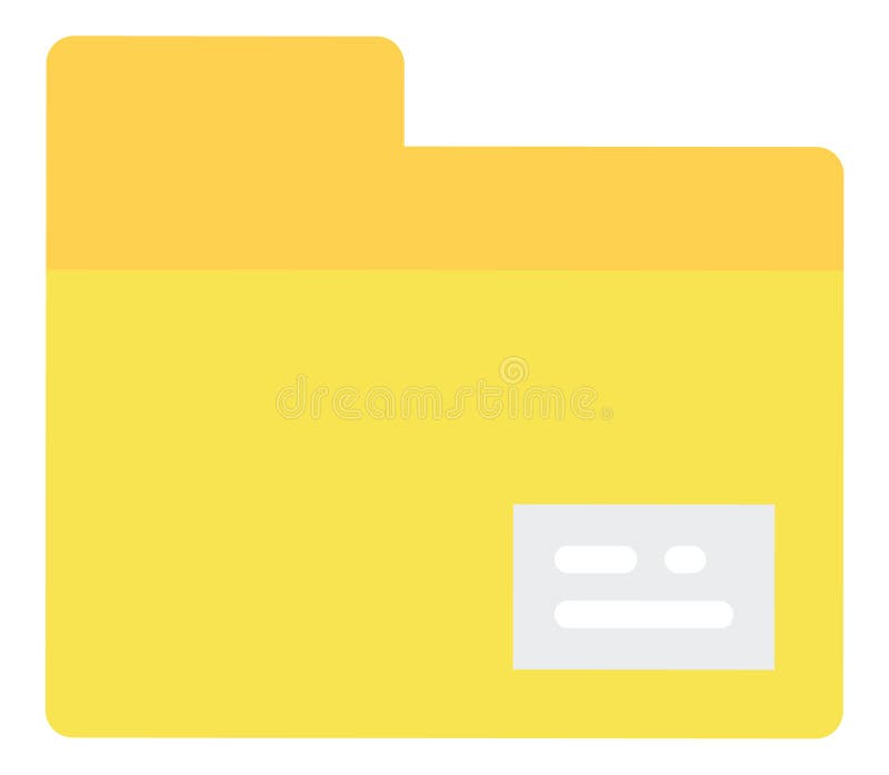 Gallery Folder stock illustration. Illustration of productivity - 357395862