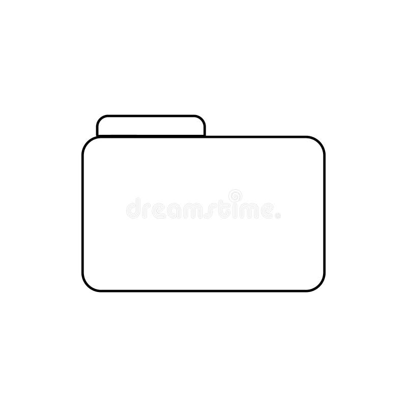 Folder Icon Concept Design. File Folder Banner Vector. Archive Clip ...