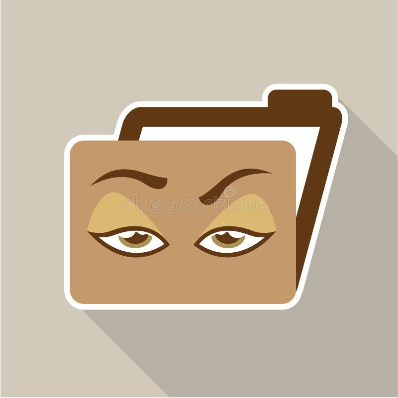 Folder Eyes Stock Illustrations – 160 Folder Eyes Stock Illustrations ...