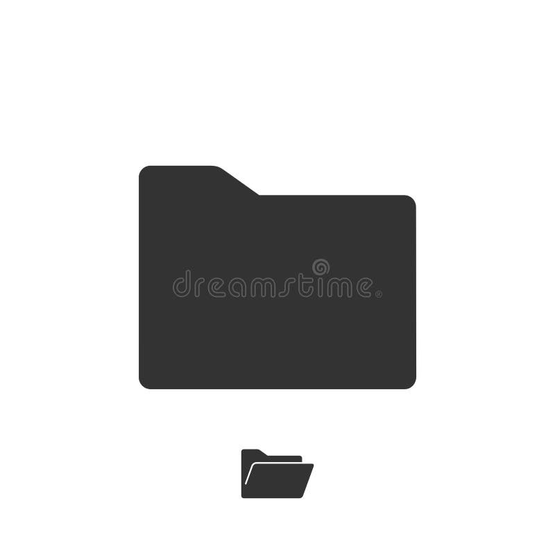 Folder Icon Logo Template Illustration Design. Vector EPS 10 Stock ...