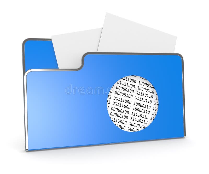 Folder icon stock illustration. Illustration of abstract - 30506625
