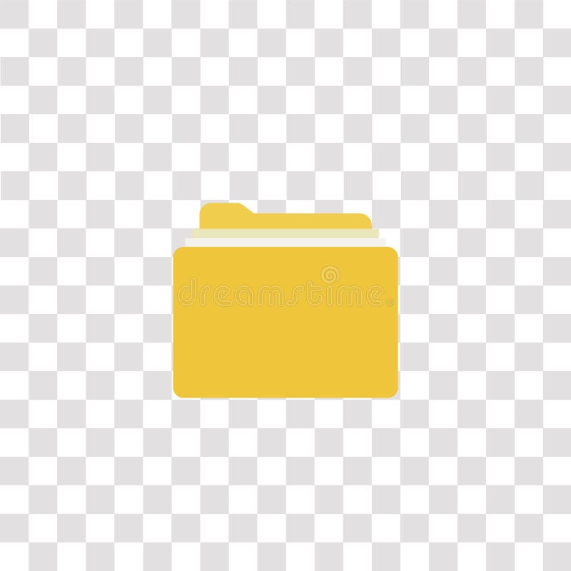 Folder Icon Sign and Symbol. Folder Color Icon for Website Design and ...