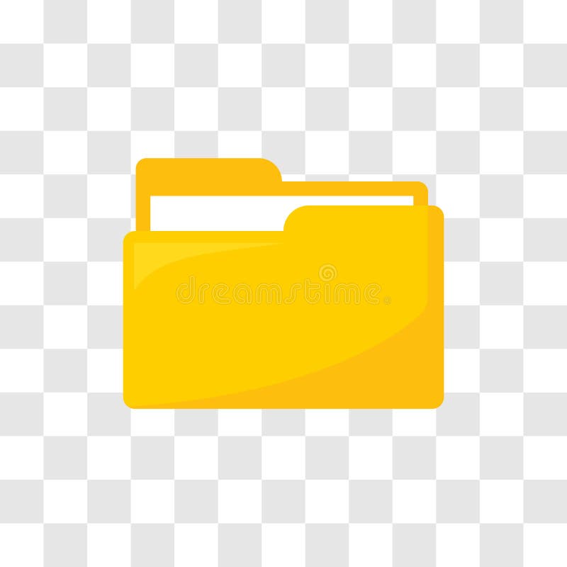 Folder Icon Simple Coloured, Cute Style Stock Vector - Illustration of ...