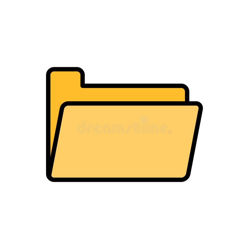 Folder Icon Vector Design Templates Stock Vector - Illustration of info ...