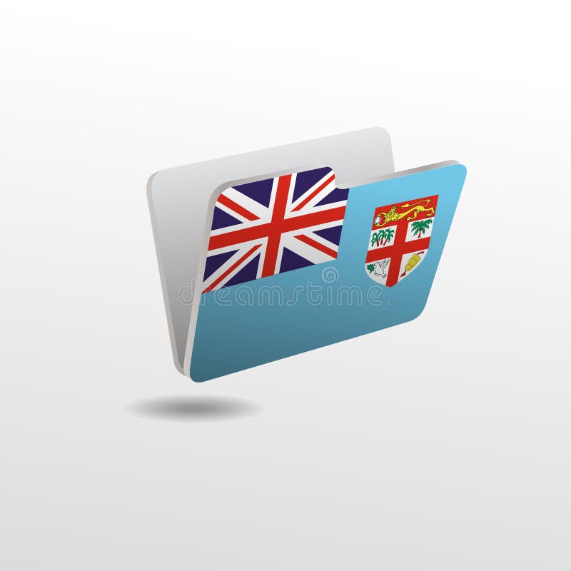 Folder with the Image of the Flag of INDIA Stock Vector - Illustration ...