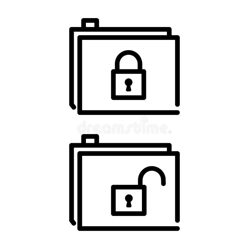 Linear Folder Filled Tool Icon from Files and Folders Outline ...