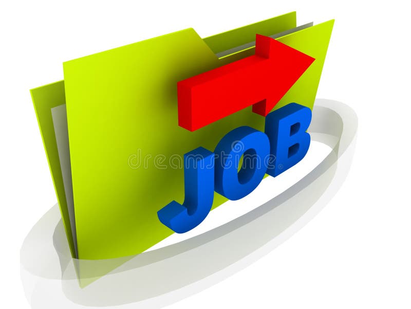 Folder Business Graphic stock illustration. Illustration of home - 1610287