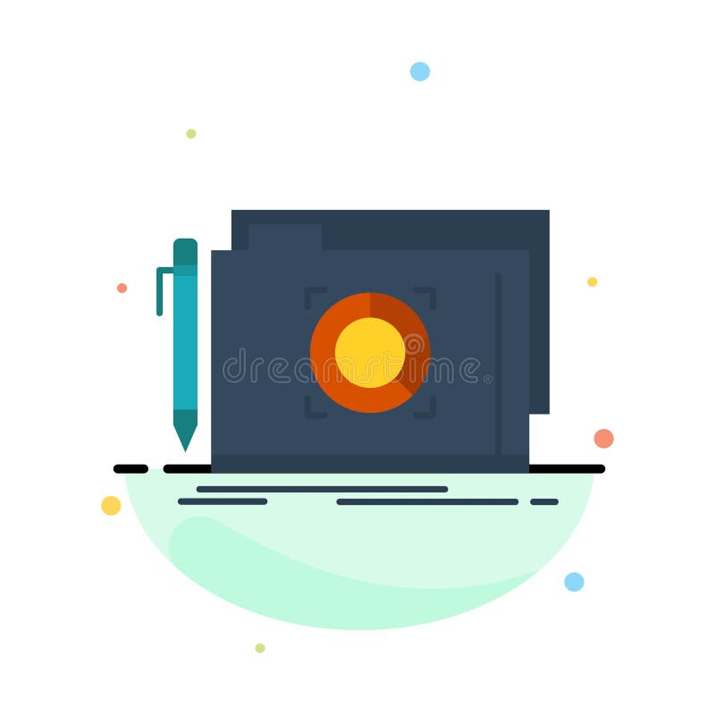 Lock on target web icon stock vector. Illustration of white - 119103351