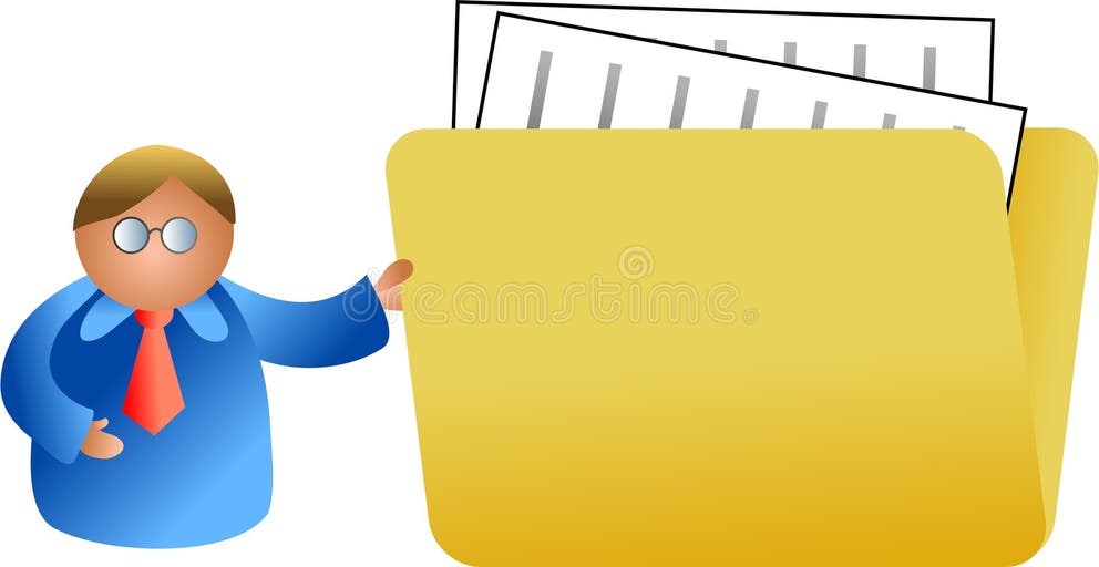 Folder Man Stock Illustrations – 12,000 Folder Man Stock Illustrations ...