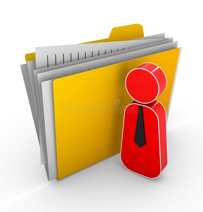 Folder icon with zip stock illustration. Illustration of document ...