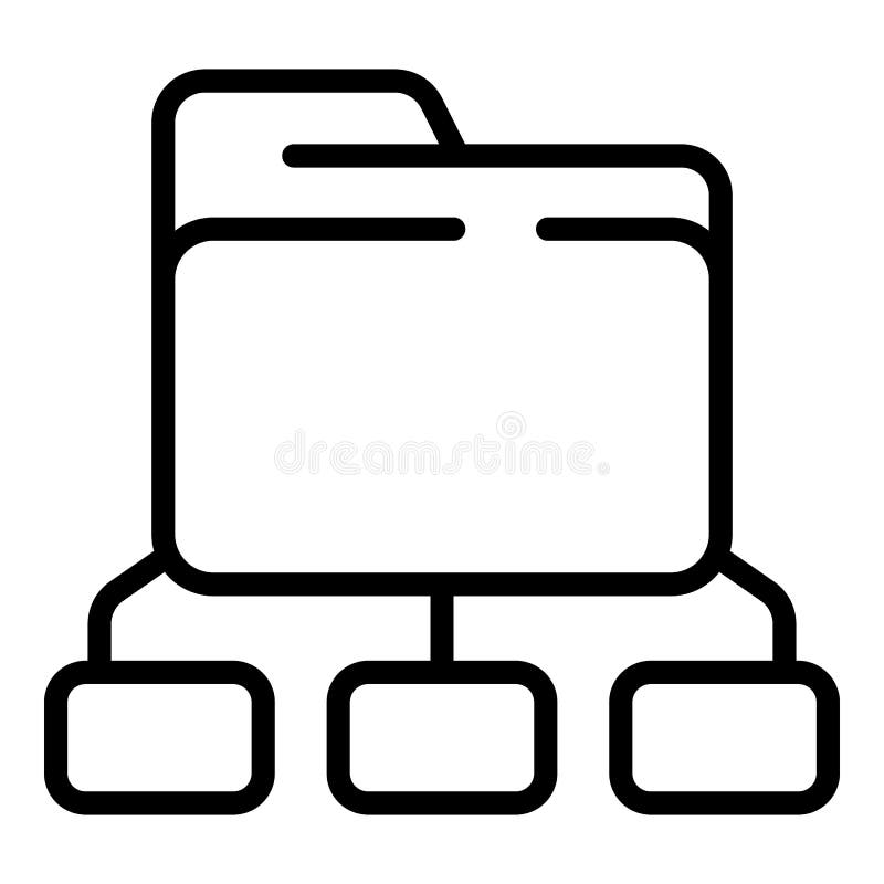 Smartphone and Folder Icon, Outline Style Stock Vector - Illustration ... Smartphone and Folder Icon, Outline Style Stock Vector - Illustration ...