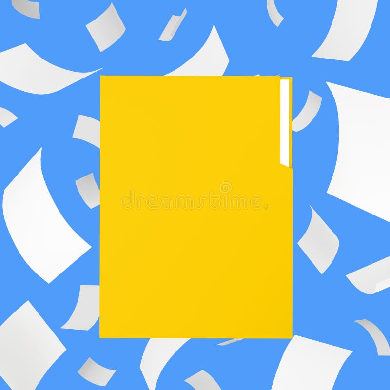 Falling Folders Stock Illustrations – 40 Falling Folders Stock ...