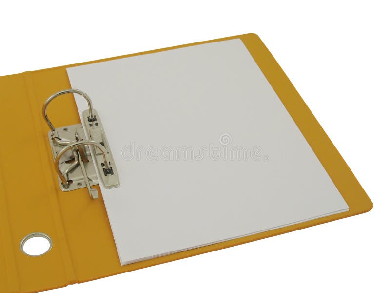 A Polaroid Photo and File Folder Stock Image - Image of office ...