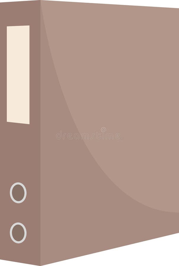 Folder for Papers stock vector. Illustration of page - 298204008