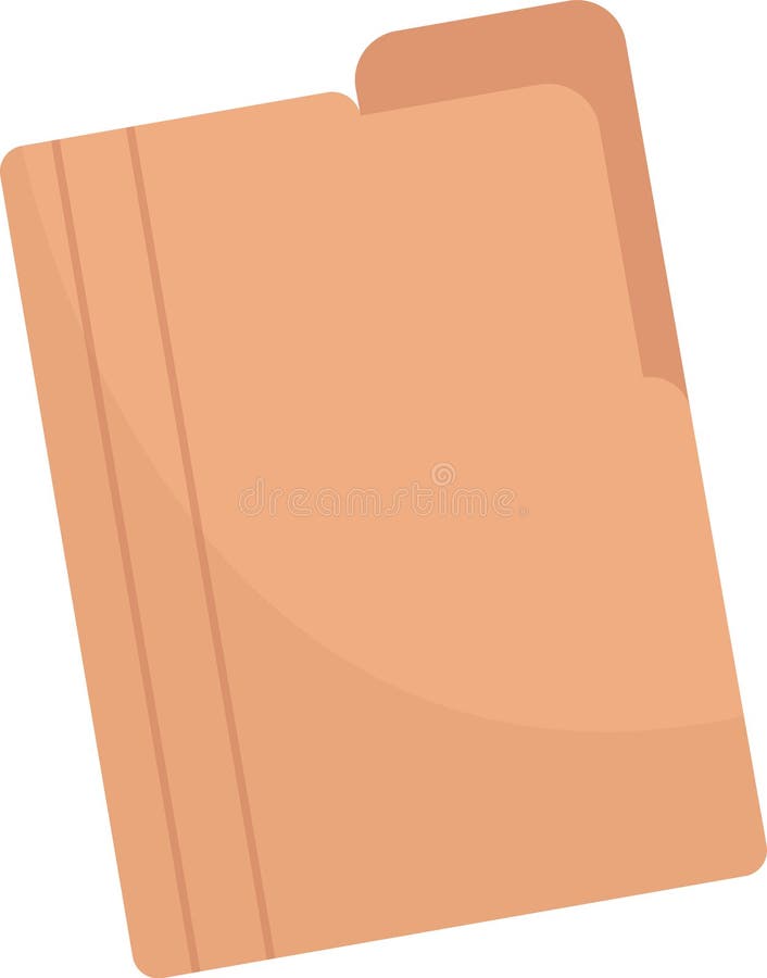 Folder for Papers stock vector. Illustration of data - 298204342