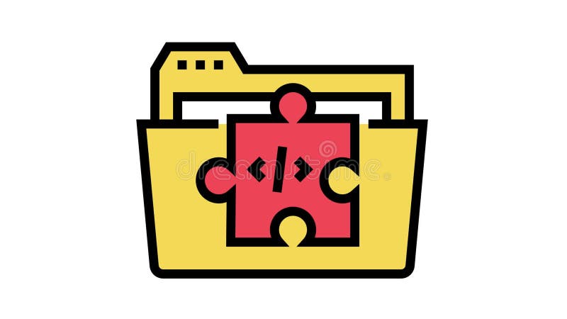 Folder with Files Documents Animation Stock Footage - Video of form ...