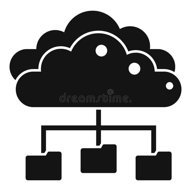 Folder Remote Control Icon, Simple Style Stock Vector - Illustration of ...