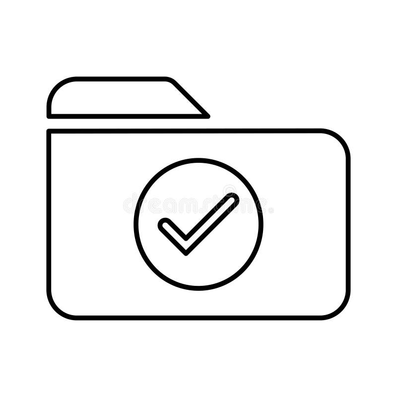 Folder Right icon stock vector. Illustration of move - 256360290