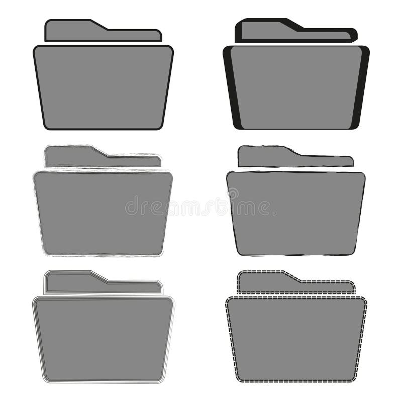 3d Minimal Document File Icon. File Archive. Document Folder with ...