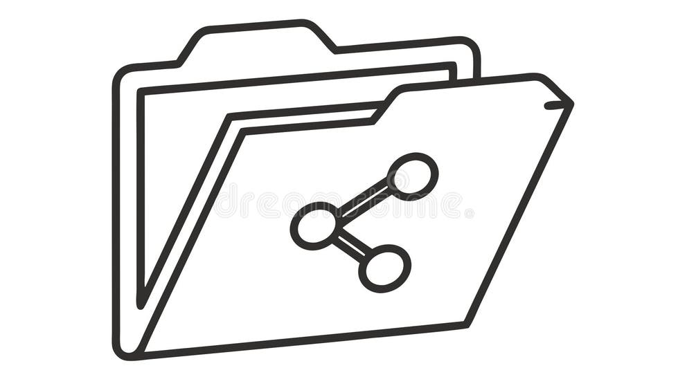 Share Folder Icon Vector Stock Illustrations – 6,819 Share Folder Icon ...