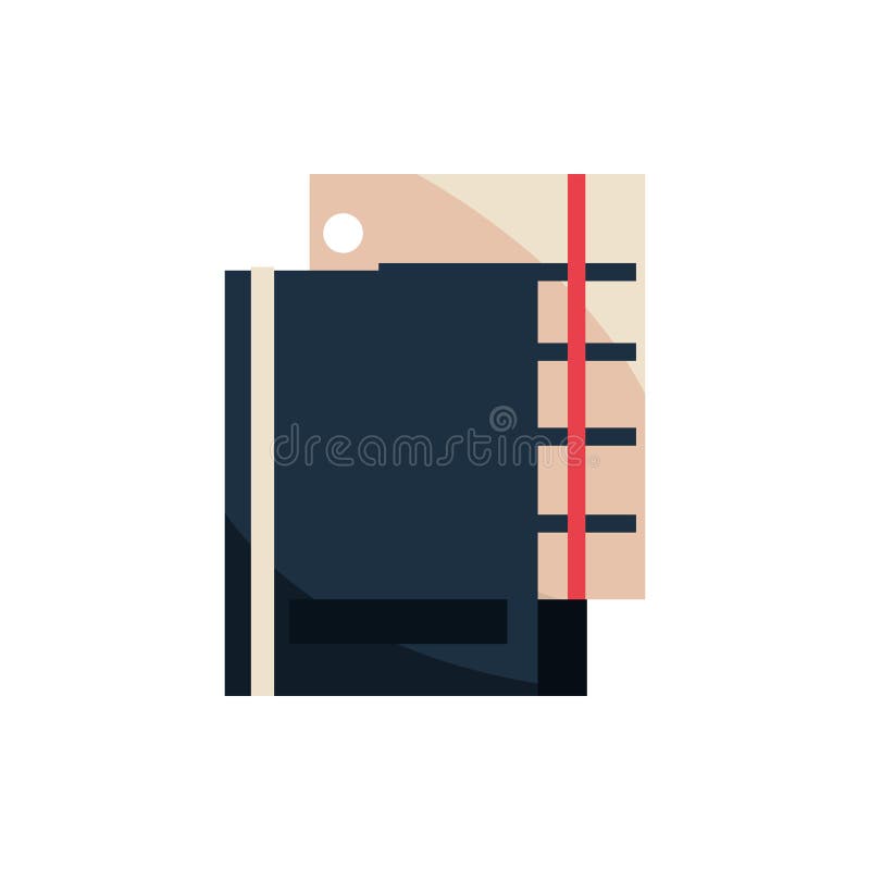 Folder Sheet Document Office Work Business Equipment Icon Stock Vector ...