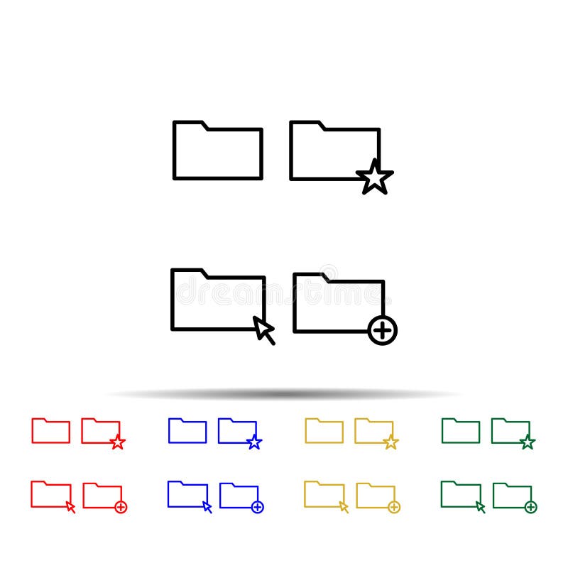 Multi Color Document Icons Stock Illustrations – 807 Multi Color Document Icons Stock ...