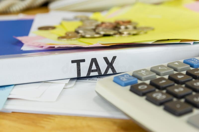 Tax Documents and Paper Files Stock Photo - Image of office, paper ...