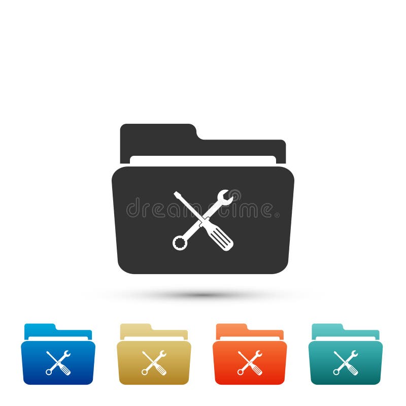 Folder Icon Wrench Stock Illustrations – 1,018 Folder Icon Wrench Stock ...