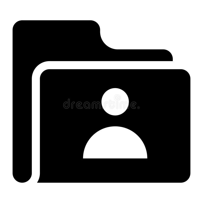 User glyphs icon stock illustration. Illustration of icon - 115463342