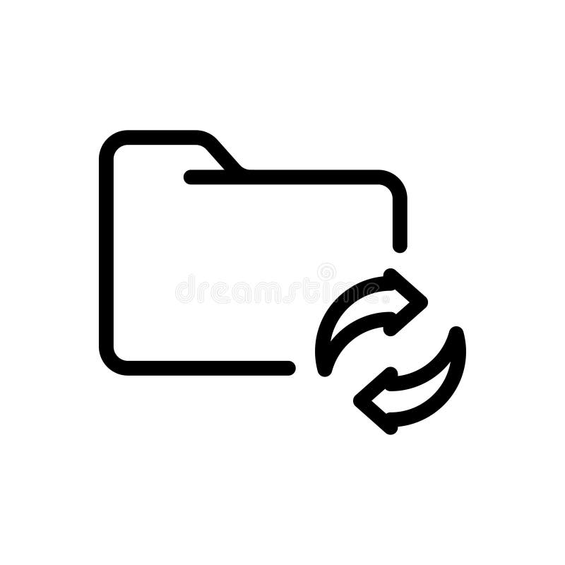 Folder stock vector. Illustration of supply, reflection - 217336969