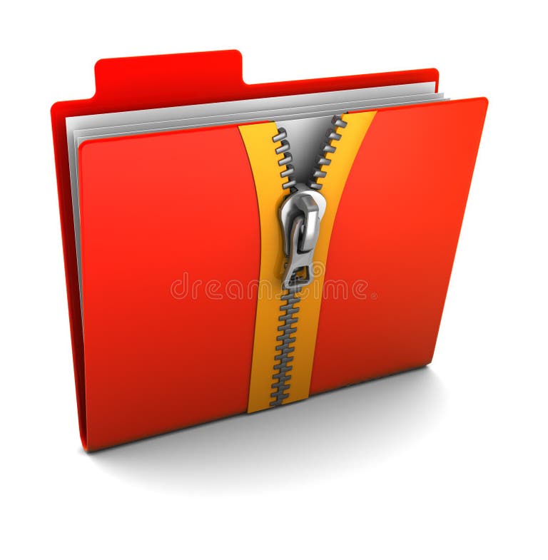 Zipped Folder Stock Illustrations – 228 Zipped Folder Stock ...