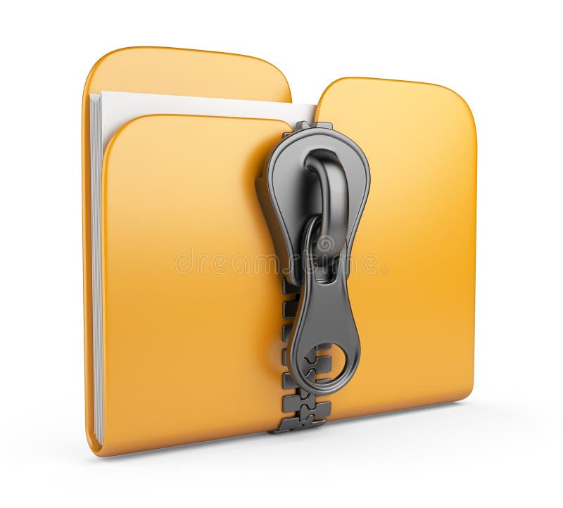 Zip Folder Icon Stock Illustrations – 4,857 Zip Folder Icon Stock ...