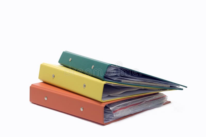 In-box Files and Papers Documents Stock Photo - Image of file, account ...